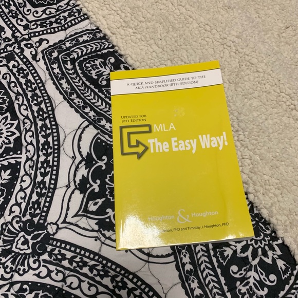 Other | Mla The Easy Way Book | Poshmark